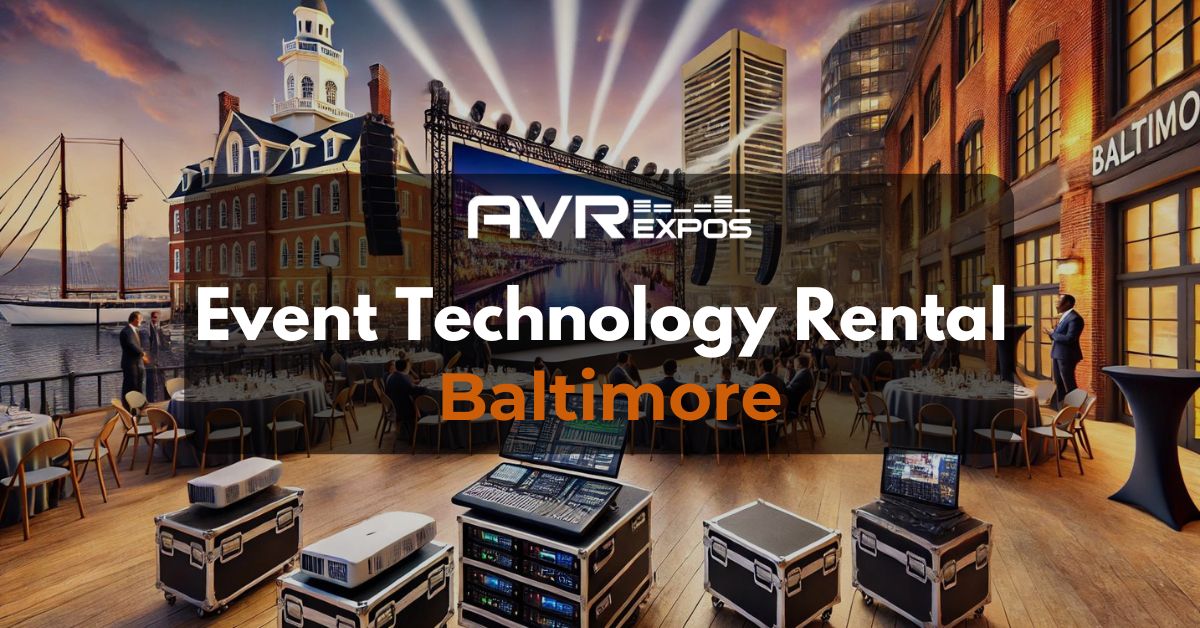 Event Technology Rental Baltimore | AVR EXPOS
